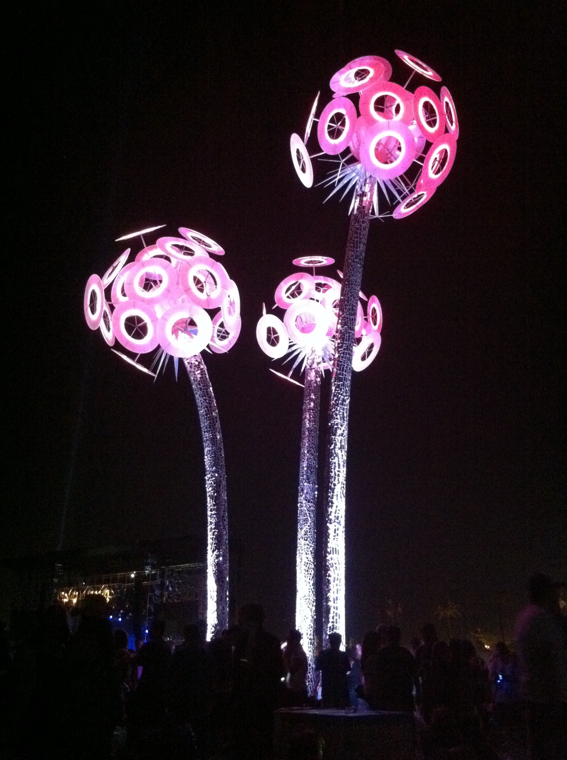 LED Installation @ Burning Man - Pixmob
